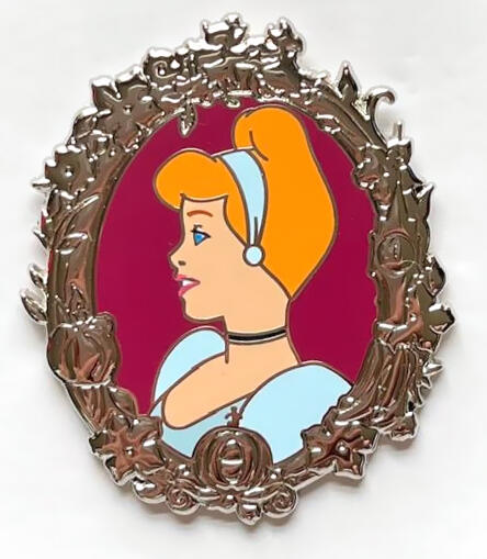Princess Portrait Silver Frame - Cinderella | PIN 76815