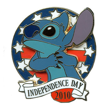 4th of July/Independence Day - Independence Day 2010 - Stitch | PIN 76923