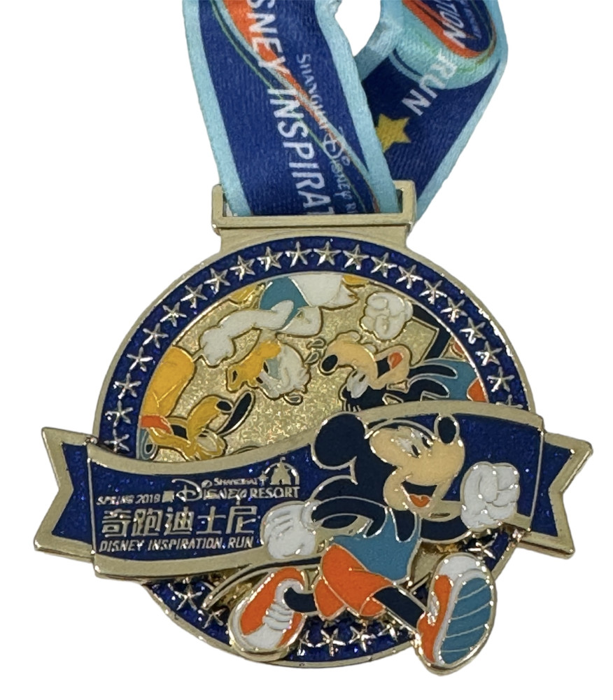 Disney Inspiration Run - Spring Inspiration Run Mickey Fab Five Medal ...