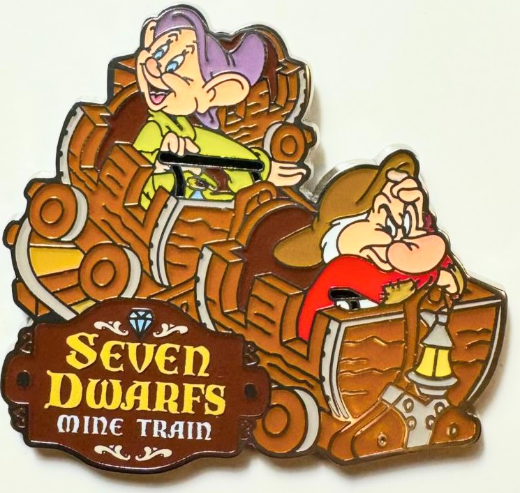 Seven Dwarfs Mine Train - Dopey and Grumpy | PIN 76966
