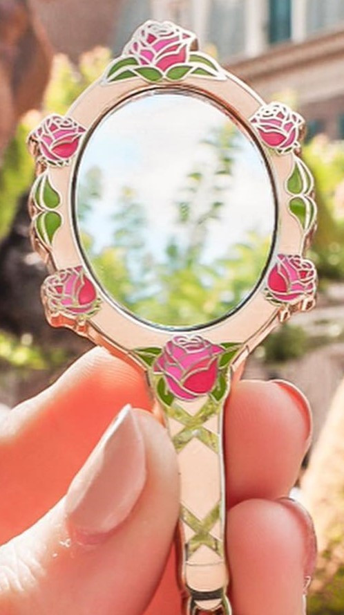 Fantasy Pin Series: Grape Soda Club - Enchanted Rose Mirror | PIN 77203