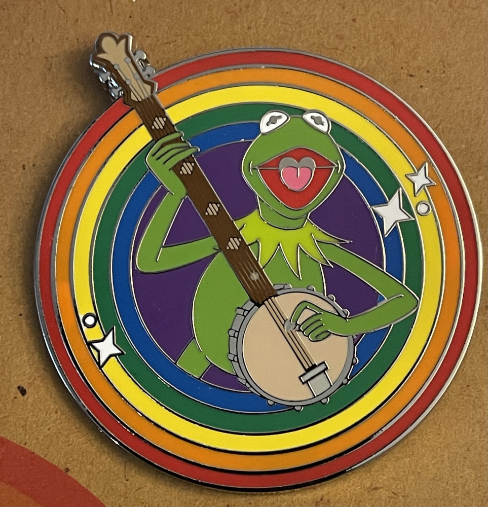 2022 Pride Collection - Kermit the Frog with Banjo in Rainbow Circle ...