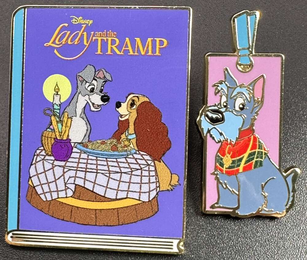 BoxLunch - Disney Classics Book and Bookmark - Lady and the Tramp | PIN ...