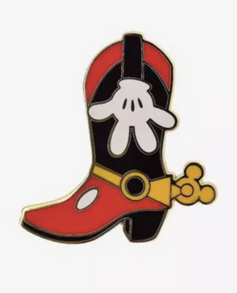 Our Universe Disney Classic Character Cowboy Boot Blind Box Enamel Pin ...