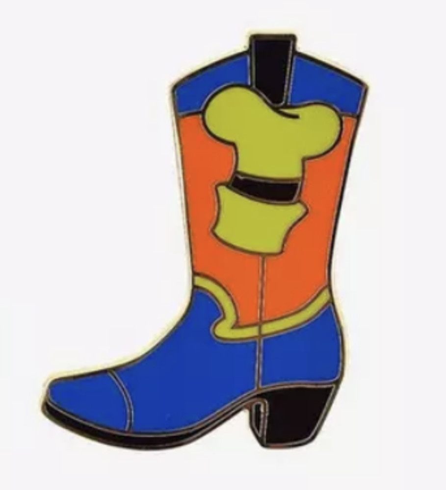 Our Universe Disney Classic Character Cowboy Boot Blind Box Enamel Pin ...