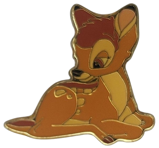 Disney Store Japan Bambi and Friends Mini Pin Set - Bambi Laying Down ...