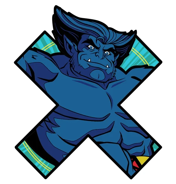 FiGPiN Mini - X-Men '97 - Beast (Y225) | PIN 78653