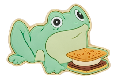 Stitch Camping Cuties Mystery Collection - Frog with Smore CHASER | PIN ...