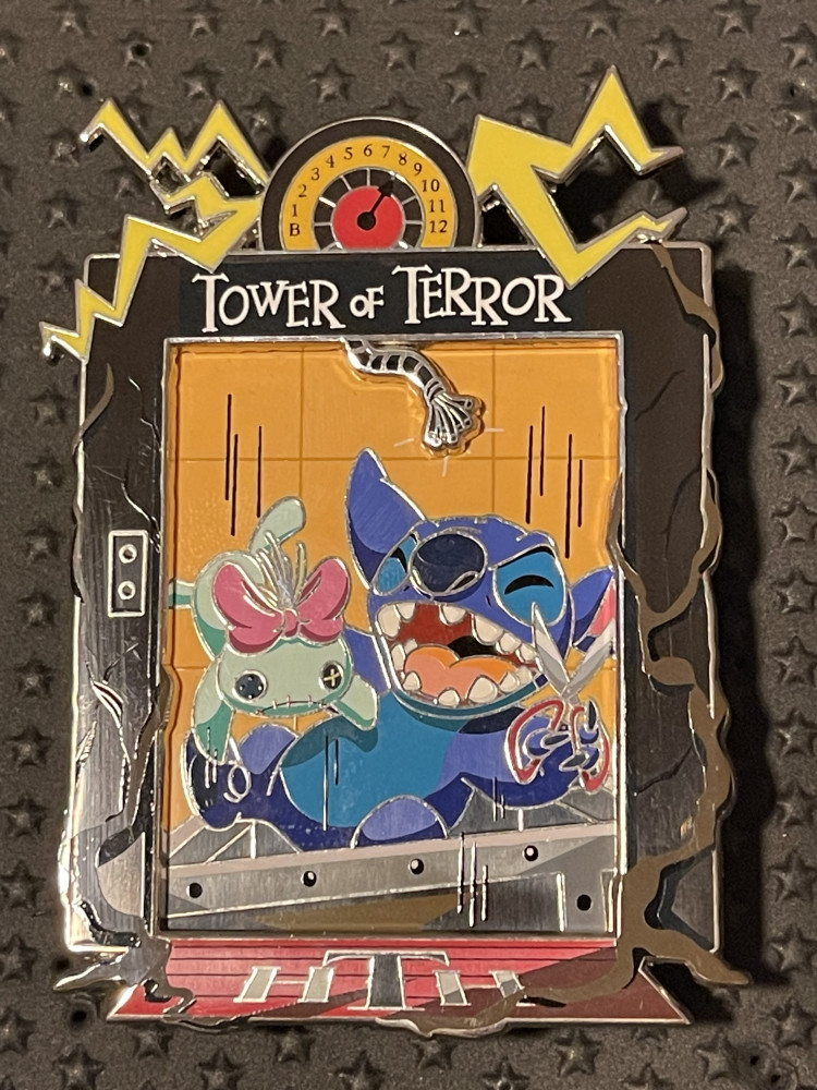 Fantasy Pin Series: Boogieman - Stitch Tower of Terror | PIN 79116