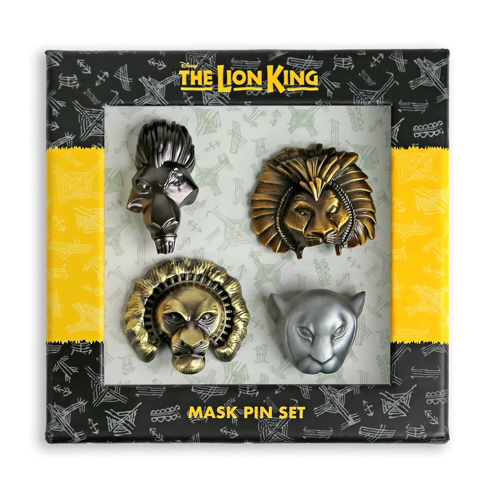 The Lion King on Broadway - Mask Pin Set - Full Set | PIN 79414