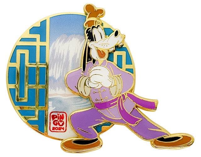 Pin Go 2024 - Kung Fu - Goofy | PIN 79682