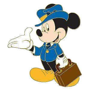 1950's Series - Business Man Mickey Mouse | PIN 79989