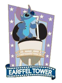 Walt Disney Studios Stitch Invasion Series - Stitch at the Earffel ...