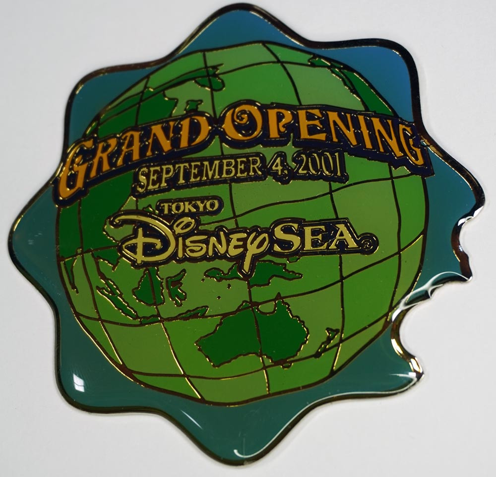 Tokyo DisneySEA Grand Opening - Grand Opening Centerpiece | PIN 80338