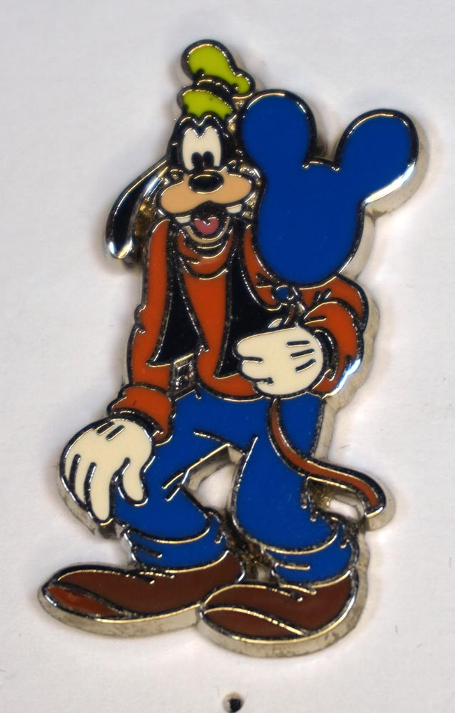 VoluntEars - Goofy holding Blue Mickey Head Balloon | PIN 48328