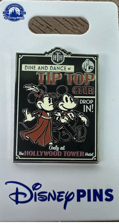 Tower of Terror - Hollywood Tower Hotel - Tip Top Club | PIN 80720