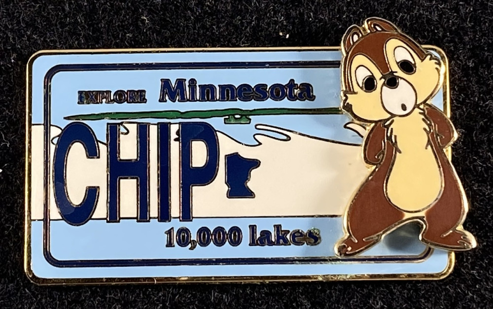 Across America License Plate Series - Minnesota - Chip - 10,000 Lakes ...