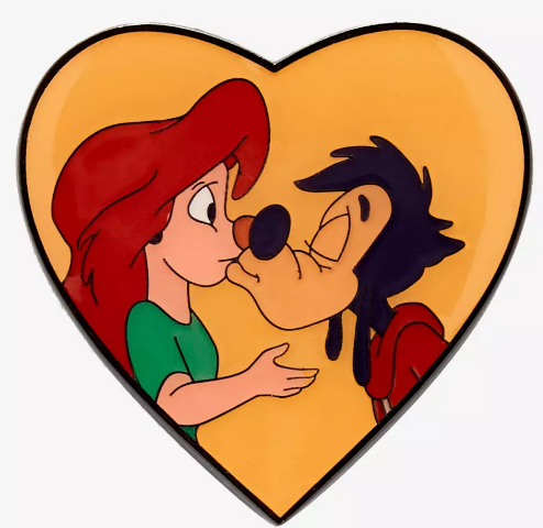 BoxLunch - Disney - Max & Roxanne Heart | PIN 80891