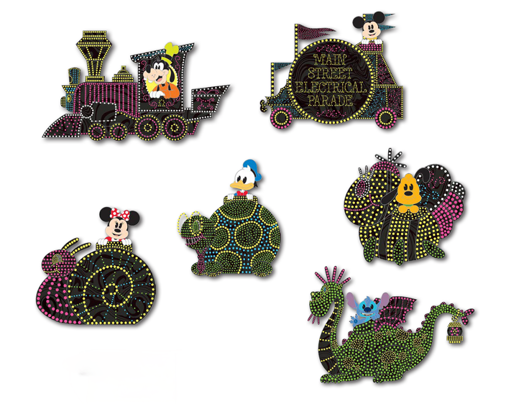 Disney After Dark Pin Event 2024 - Main Street Electrical Parade Box ...
