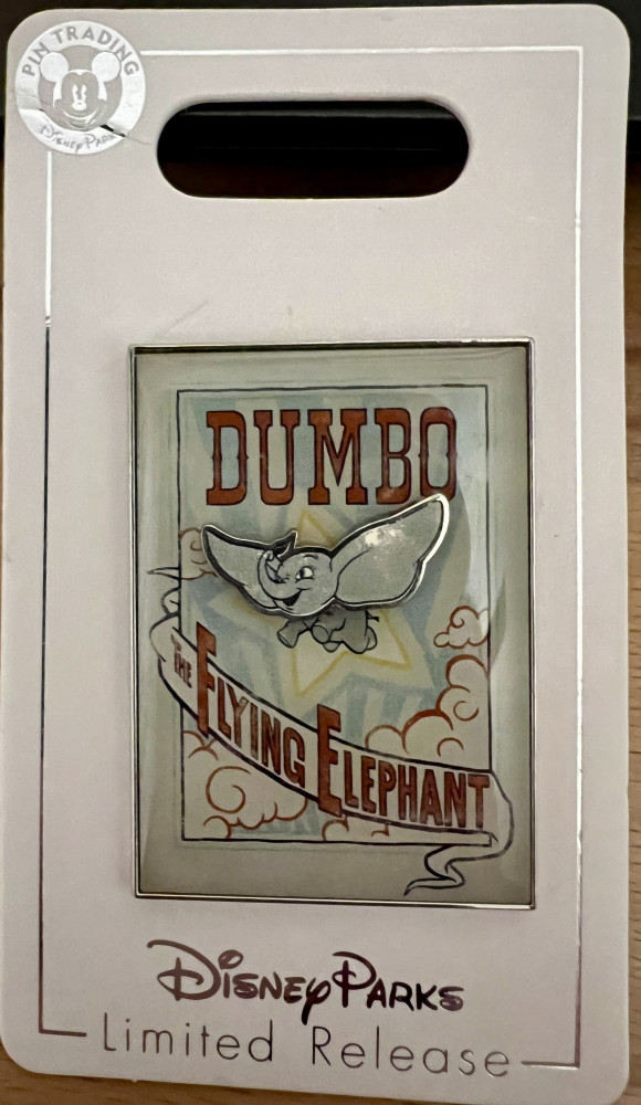 Dumbo - Dumbo the Flying Elephant Vintage Movie Poster | PIN 81237