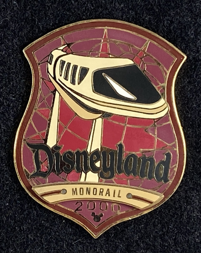 Disneyland 2000 Shield - Monorail | PIN 81558
