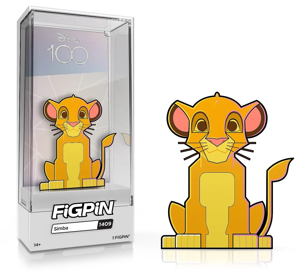 FiGPin - Disney D100 - QVC Boxed Set - Simba (1409) - ONLY | PIN 81582