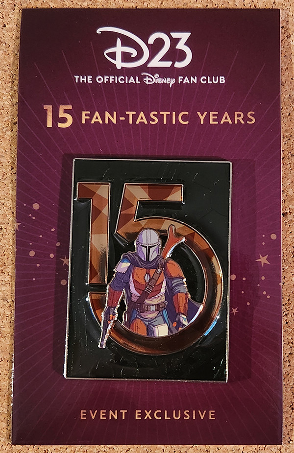D23 15 Fan-tastic Years - 15th Celebration Portraits Collection - The Mandalorian | PIN 81622