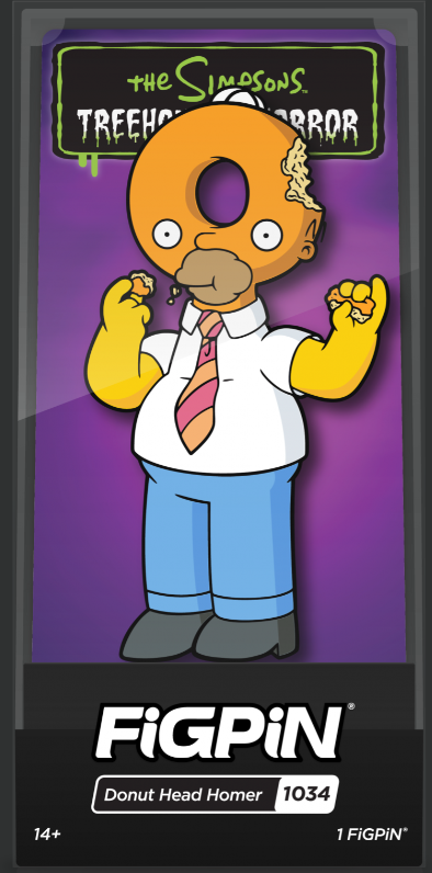 FiGPiN - The Simpsons - Donut Head Homer (1034) | PIN 81743
