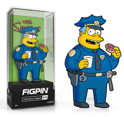FiGPiN - The Simpsons - Chief Clancy Wiggum (873) | PIN 81825