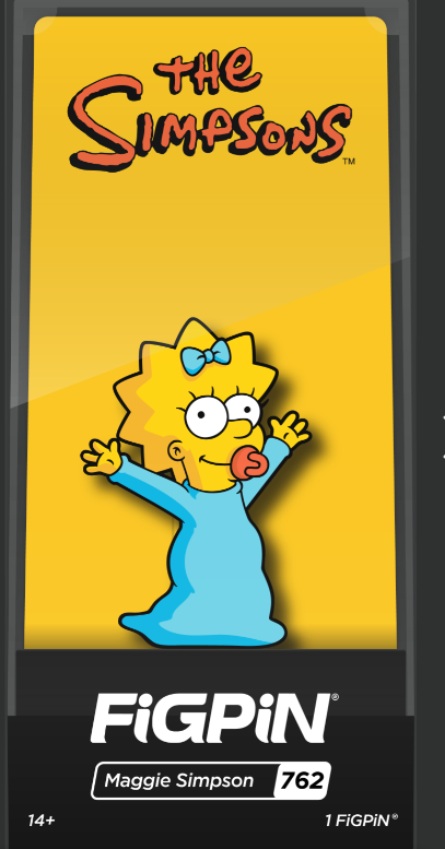 FiGPiN - The Simpsons - Maggie Simpson (762) | PIN 81834
