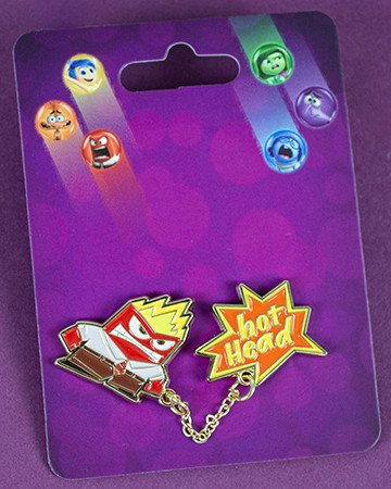 INKNOWK - Inside Out 2 Chained Pin Sets - Anger | PIN 81954