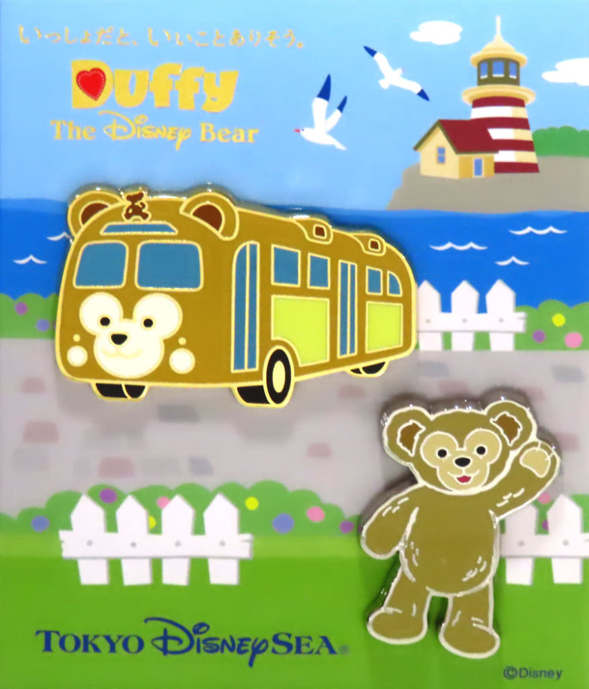 The Tokyo DisneySea Duffy Bus Set - Full Set | PIN 82015