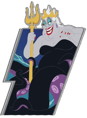D23 Expo 2024: Disney Heroes vs Villains Collection - Ursula with Crown ...