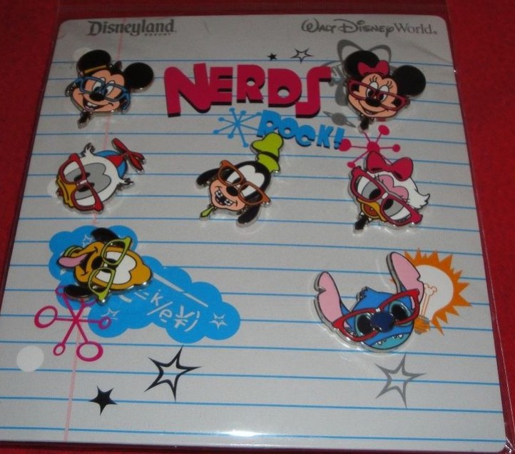 Nerds Rock! Head Booster Set - Full Set | PIN 3274