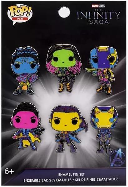 Funko Pop! - Marvel Studios Infinity Saga Women Set - Neon Set | PIN 83283