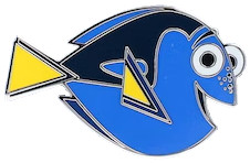 Finding Nemo - East Australian Current 4 Pin Set - Dory ONLY | PIN 83390