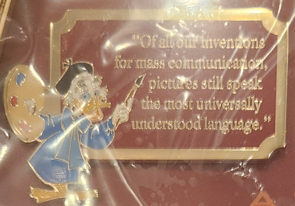 D23 Expo 2024 - Walt Disney Quote Plaques Framed Set — "... Pictures ...