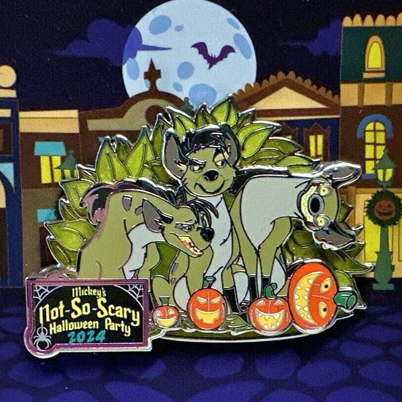 Mickey's Not So Scary Halloween Party (MNSSHP) 2024 - Hyenas Party Logo ...