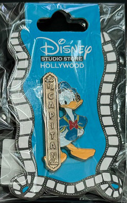 El Capitan Theatre Sign & Character Series - Donald Duck | PIN 83887