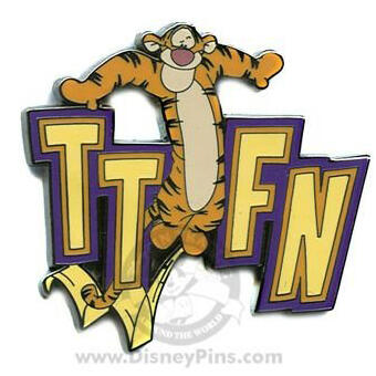 Text Messages - TTFN Tigger | PIN 84351