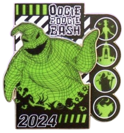 Oogie Boogie Bash - 2024 - Oogie & Villains Event Logo | PIN 84856