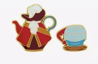 BoxLunch - Disney Villains Teapot & Cup - Captain Hook | PIN 85075