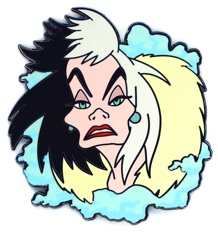 Villains in Smoke Carded Sets - Cruella de Vil in a Puff of Blue Smoke ...
