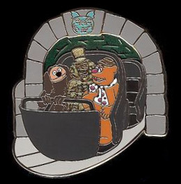 Muppets Haunted in Mansion Doom Buggies - Rowlf and Fozzie the Bear ...