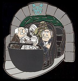 Muppets Haunted in Mansion Doom Buggies - Waldorf and Statler | PIN 85490