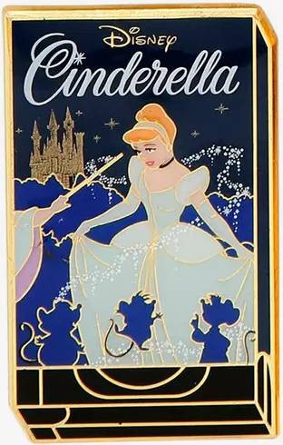 BoxLunch - Disney Princess VHS Case Blind Box - Cinderella | PIN 85794