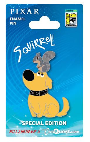 Pixar's Up - Dug & Squirrel (SDCC 2024 Exclusive) | PIN 86062