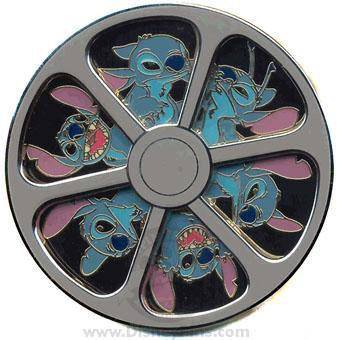 Lilo & Stitch - Stitch Movie Reel Spinner | PIN 86516