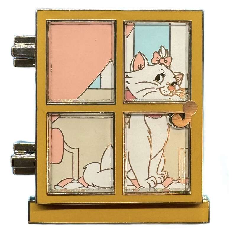 Disney Pins Blog (DPB) Exclusives: Disney Cats Window Series - Marie ...