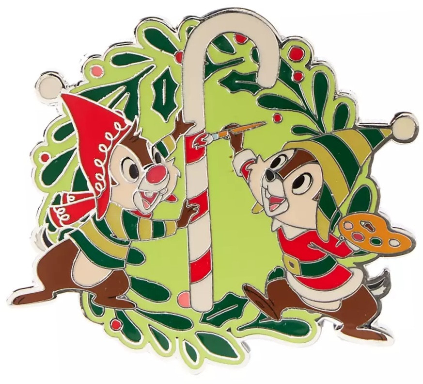 Making Christmas Magical - Chip and Dale Candy Cane Painting | PIN 86734